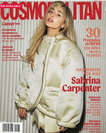 SABRINA CARPENTER X COSMOPOLITAN – OHLIGUER