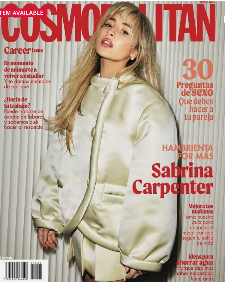 SABRINA CARPENTER X COSMOPOLITAN – OHLIGUER